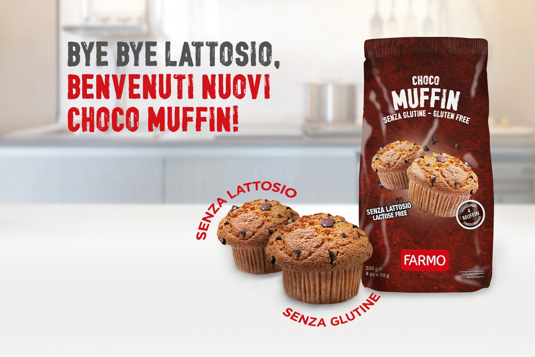 Nuovi Choco Muffin senza lattosio: golosità per tutti – Farmo - Eat a ...